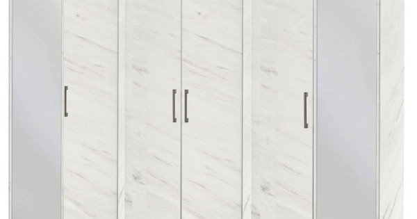 Destiny 6 Door Mirrored Wardrobe | Trade Bedroom Furniture | Sleep ...