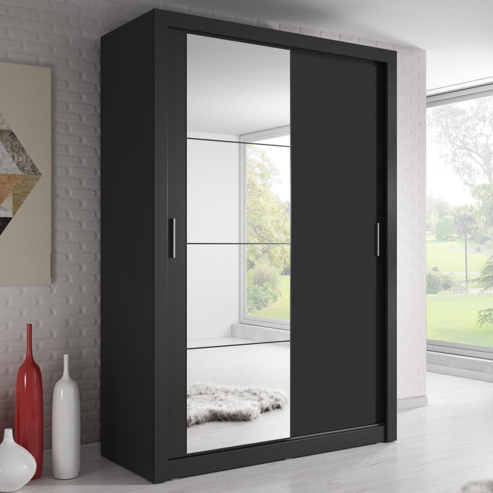 Alaska Shetland Oak 150cm Sliding Wardrobe by Sleep Systems UK | Quick ...