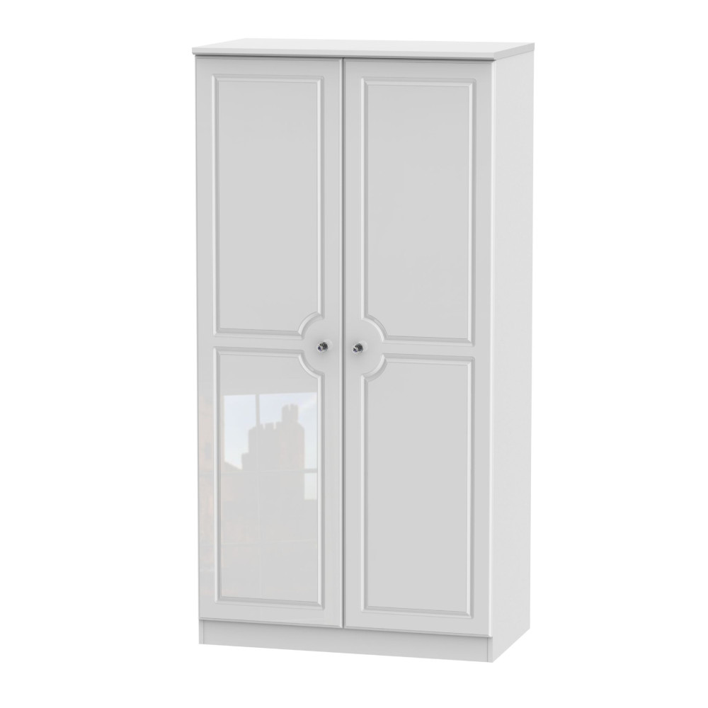 Balmoral 3ft Plain Wardrobe| Welcome Furniture | Ready Assembled