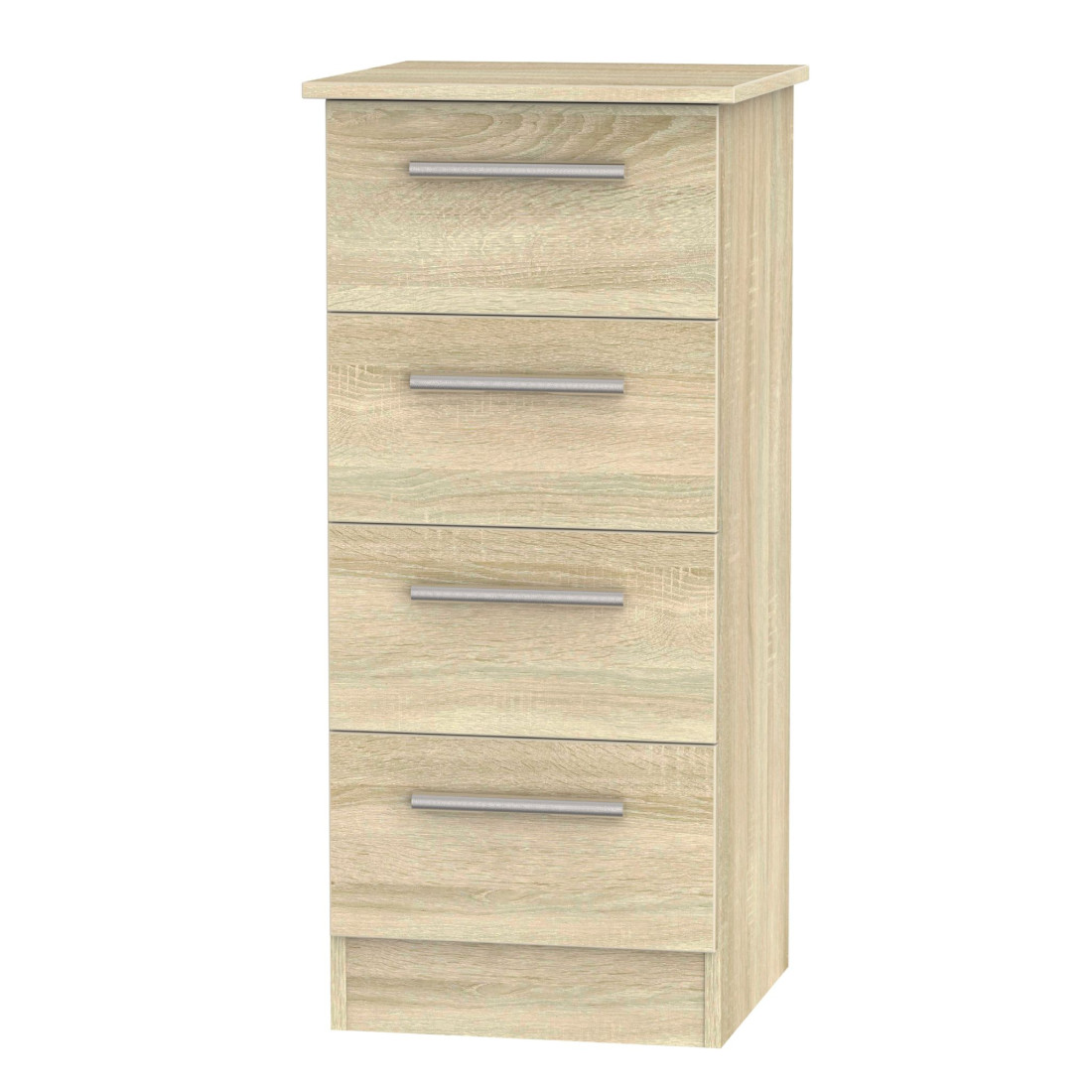 Contrast 4 Drawer Locker| Ready Assembled | UK Delivery
