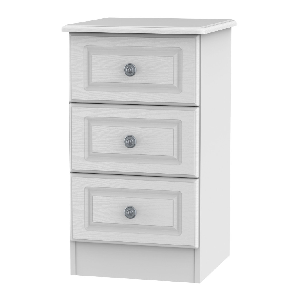 Snowdon 3 Drawer Locker | Ready Assembled Bedroom Furniture | UK Home ...