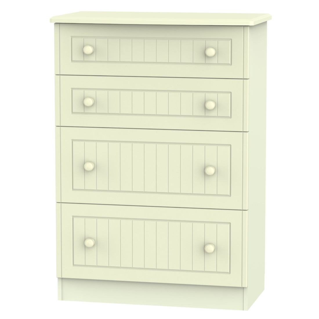 Cottage 4 Drawer Deep Chest | Ready Assembled Bedroom Furniture | UK ...