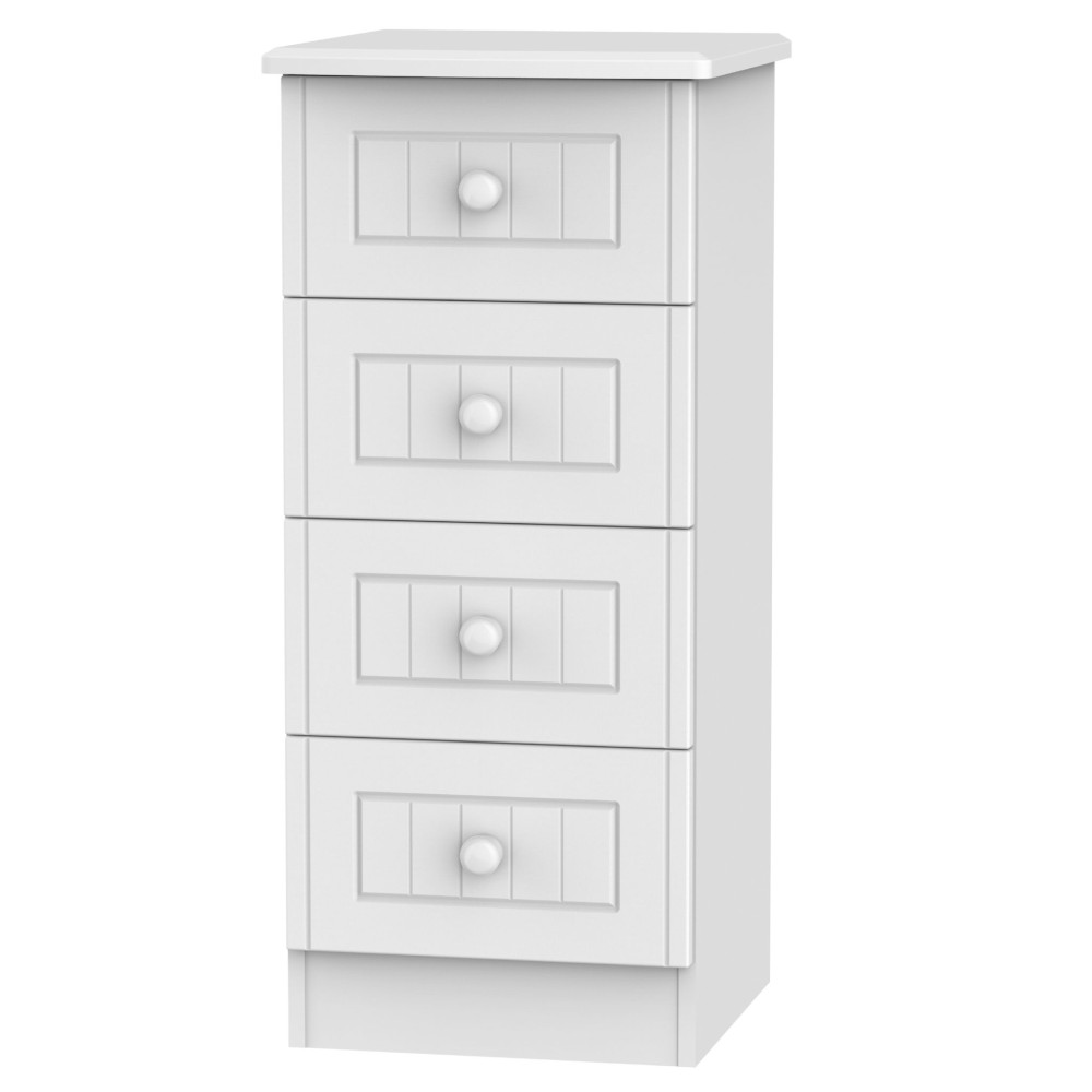 Warwick 4 Drawer Locker | Ready Assembled | Welcome Furniture